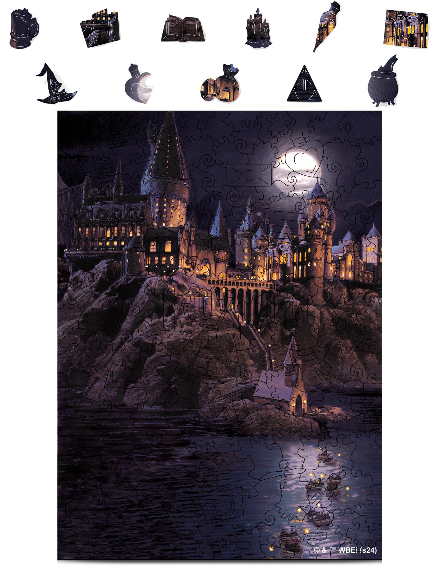 Crafthub Harry Potter Wooden Puzzles for Adults – A3 Size with 205 ...
