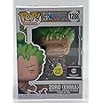 Amazon.com: Funko Pop! Animation: One Piece - Zoro (Enma) Special Edition GITD Exclusive #1288 ...