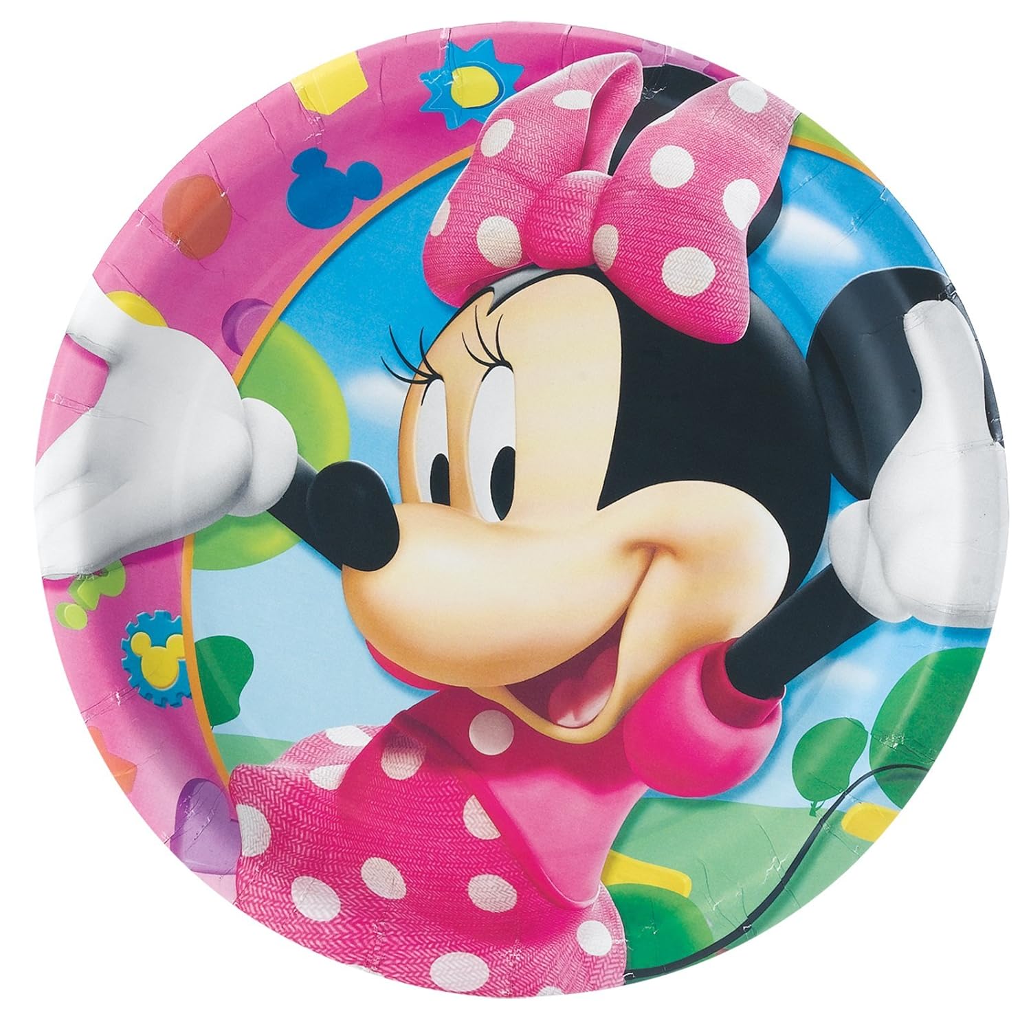 Minnie Mouse Dinner Plates (8 count): Amazon.co.uk: Toys & Games