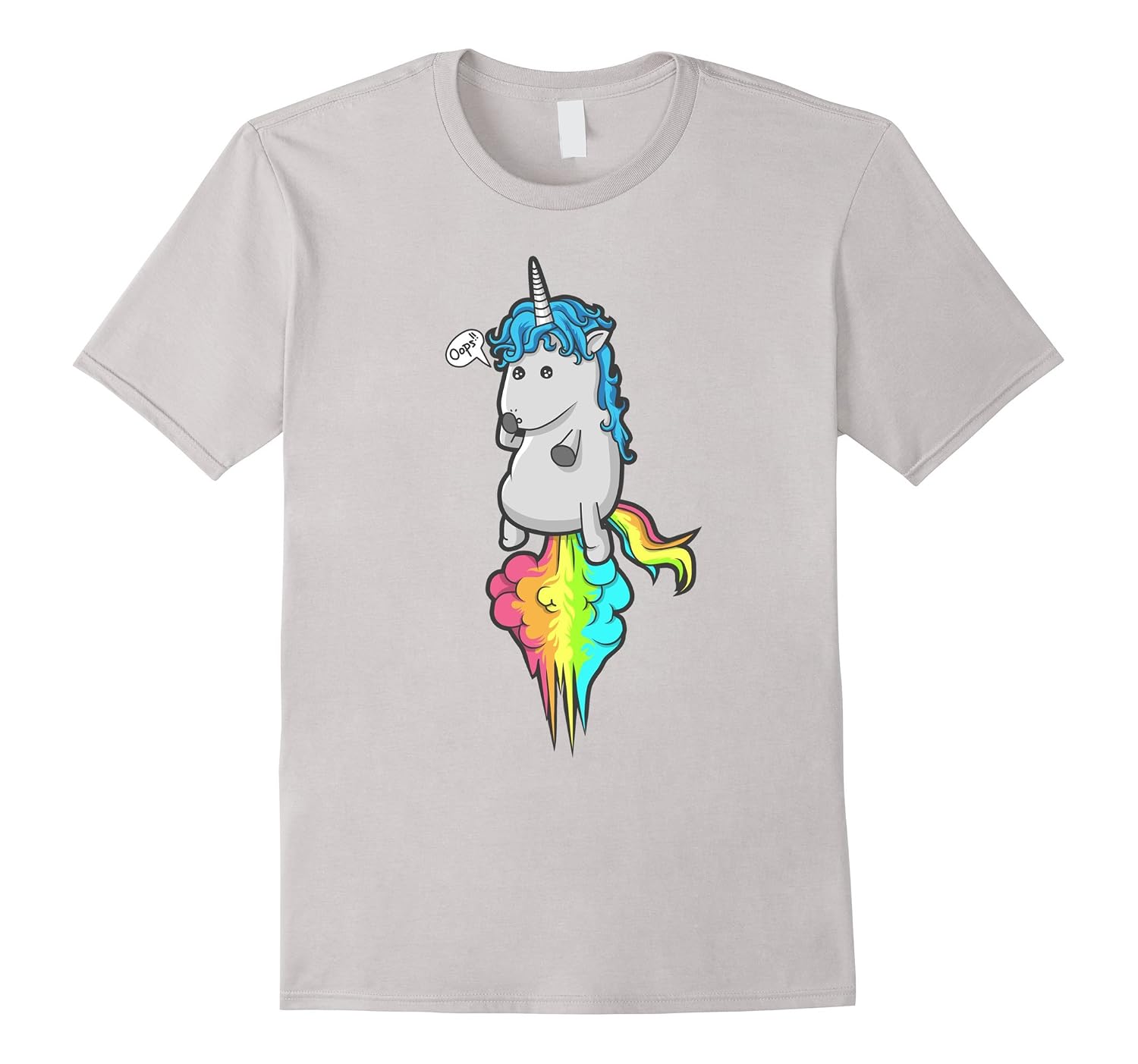 Unicorn Farting Rainbows T Shirt
