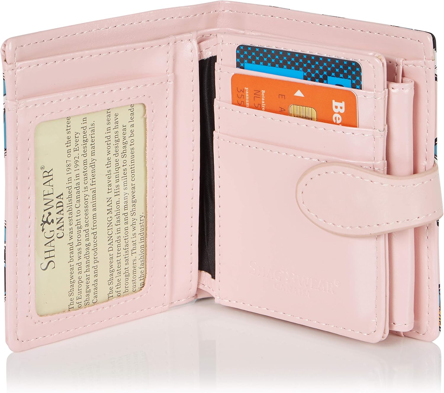 SHAGWEAR Young Ladies Wallet Small Purse – Cat Square – BigaMart