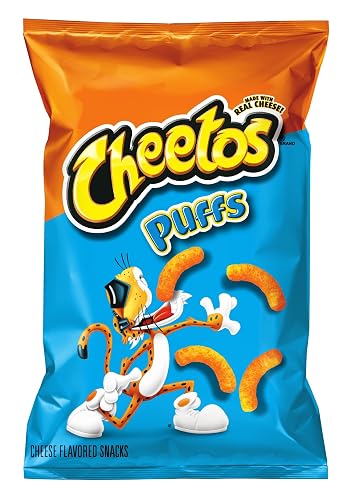 Cheetos Cheese Flavored Snacks, Jumbo Puffs, 9.5 Ounce (Pack of 4) in ...