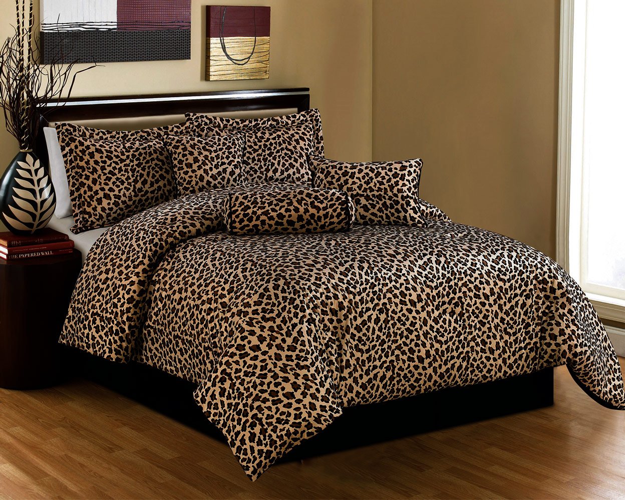 White Cheetah Comforter White Cheetah Comforter