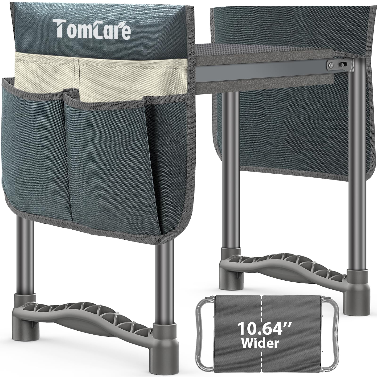 TomCare Upgraded Garden Kneeler and Seat Widen Soft Kneeling Pad Garden ...
