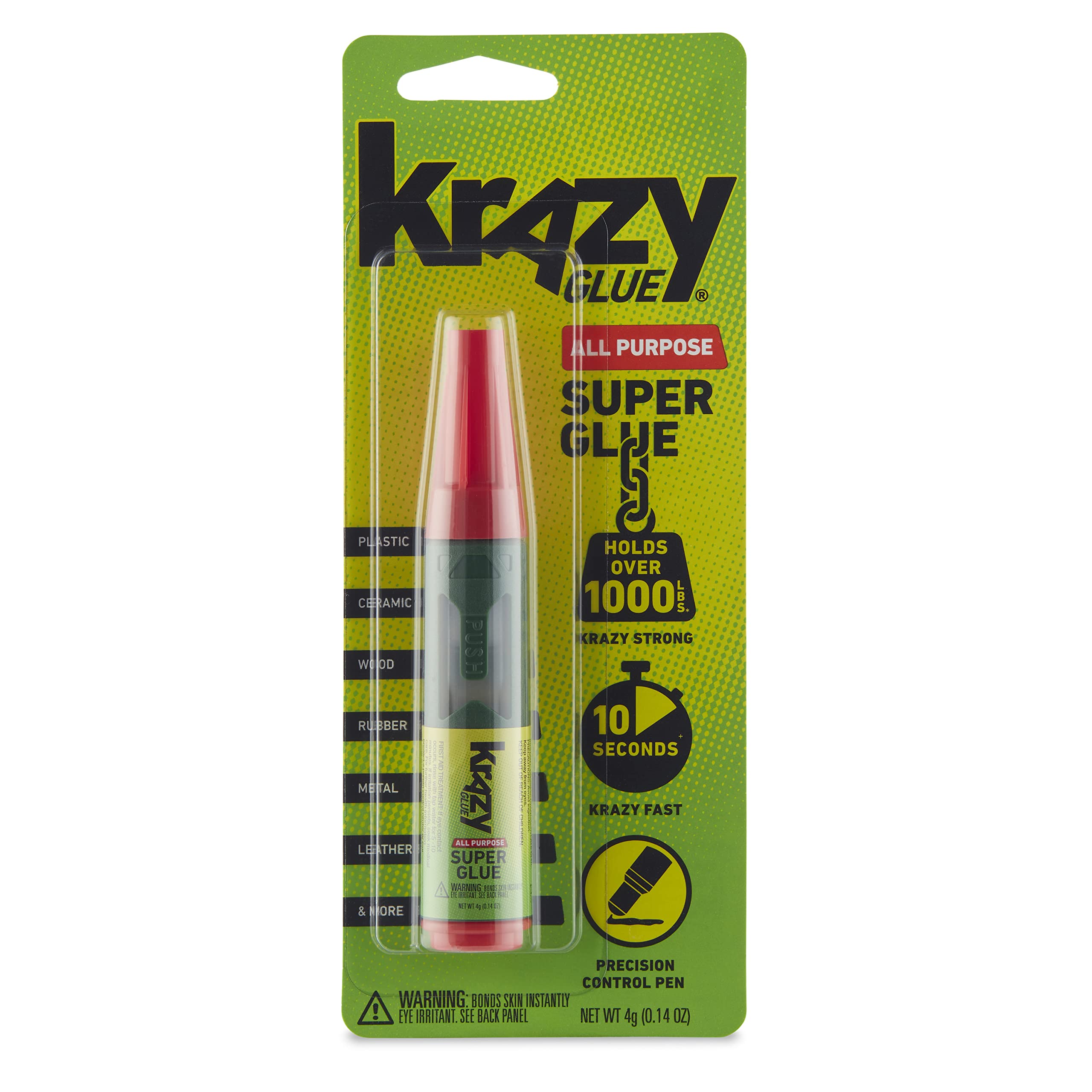 Mua Krazy Glue All Purpose Precision Control Superglue Pen (4g), Clear ...