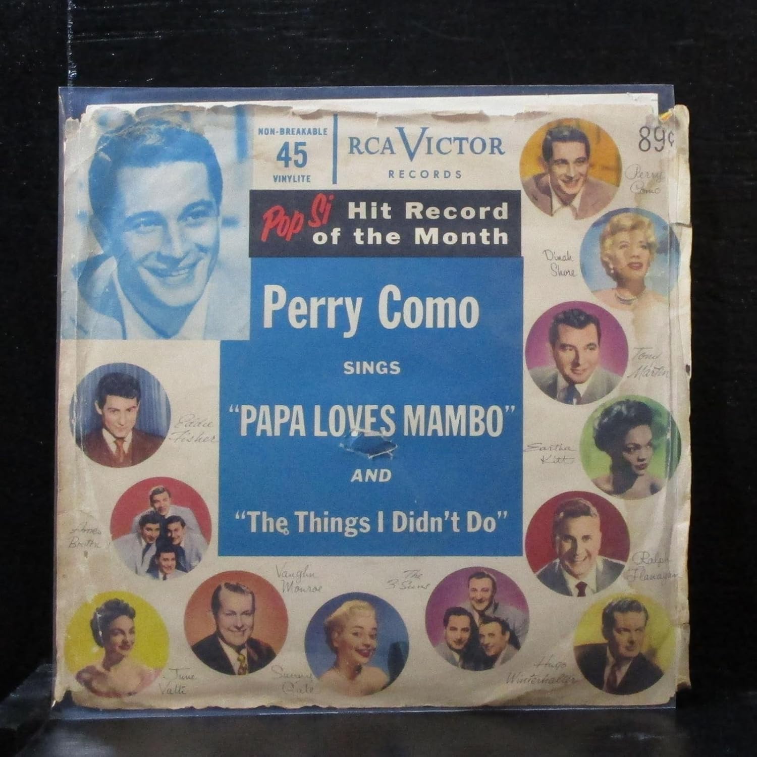 Perry Como - 45vinylrecord Papa Loves Mambo/The Things I Didn't Do (7 ...
