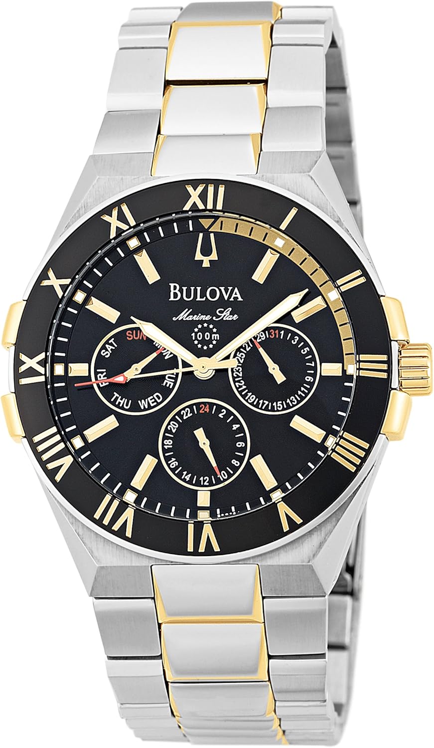 Bulova 98 C004 – Wrist Watch, Stainless Steel Strap: Amazon.co.uk: Watches