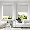 Amazon.com: SHADESLINE Cordless with Valance 100% Blackout Window Shades Pull Down Window Blinds ...