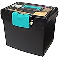 Amazon.com: Storex File Storage Box with XL Storage Lid, 10-7/8 x 13-1/ ...