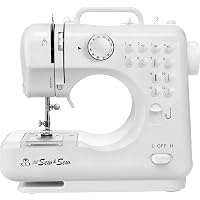 Amazon.com: MICHLEY LSS-505+ Desktop 12-Stitch Sewing Machine, White