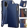 Amazon.com: XcaseBar for Samsung Galaxy S20 Wallet case with Zipper Credit Card Holder【RFID ...
