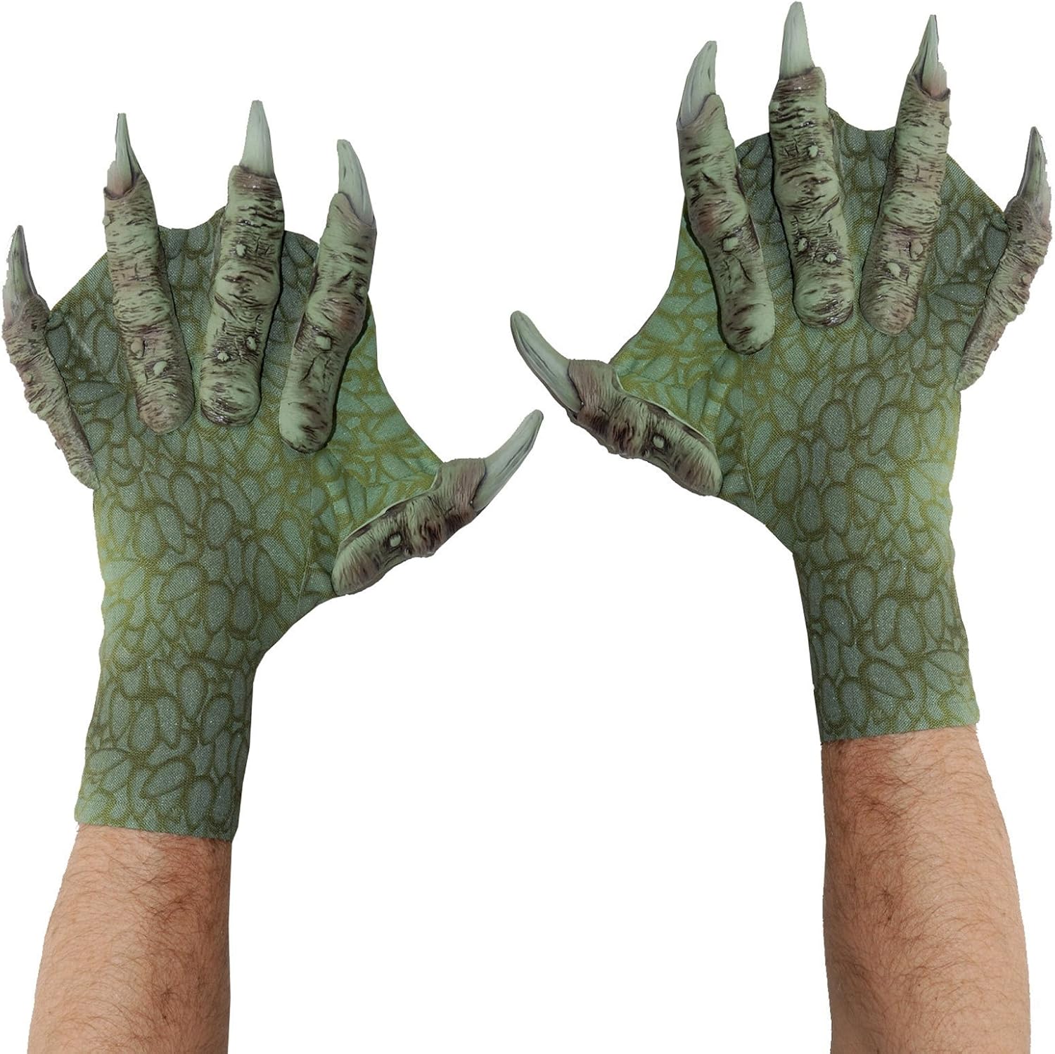 Deep Sea Creature Webbed Gloves Adult Halloween Costume Accessory ...