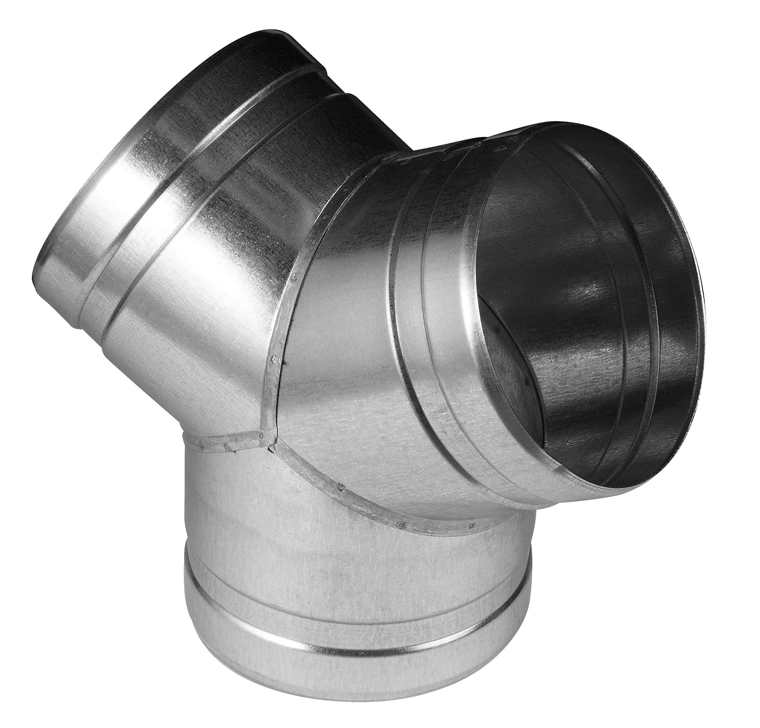Buy Y Shape Metal 3 Way Duct Hose Connector Duct Splitter For Exhaust