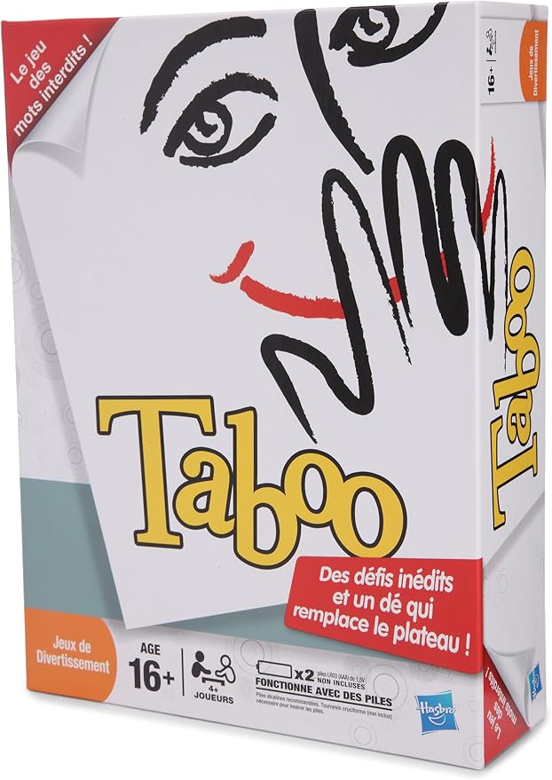 Hasbro - 306581010 - Jeu de Société - Taboo - Fin d'Annee: Amazon.fr ...