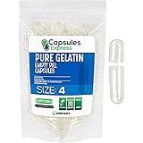 XPRS Nutra Size 5 Empty Capsules - Very Small Empty Gelatin Capsules ...