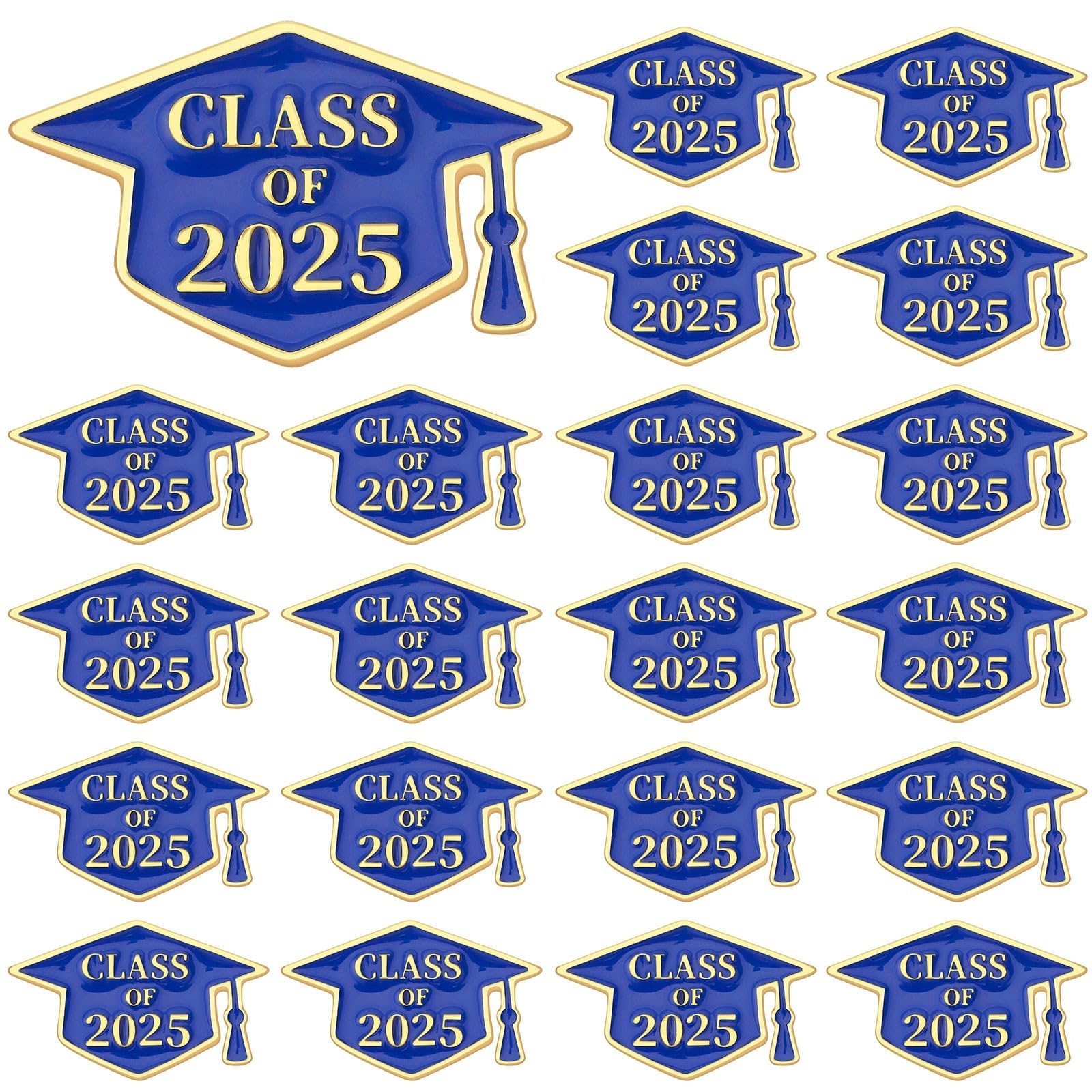 DTOFOOT 72PCS Graduation Enamel Pins Graduation Cap Label Badges ...
