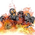 Amazon.com : 20 Pcs Fire Pits Skull Stones Imitated Human Skull Gas Log ...