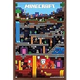 Amazon.com: Trends International Wall Minecraft Poster Bundle, 22.375 ...