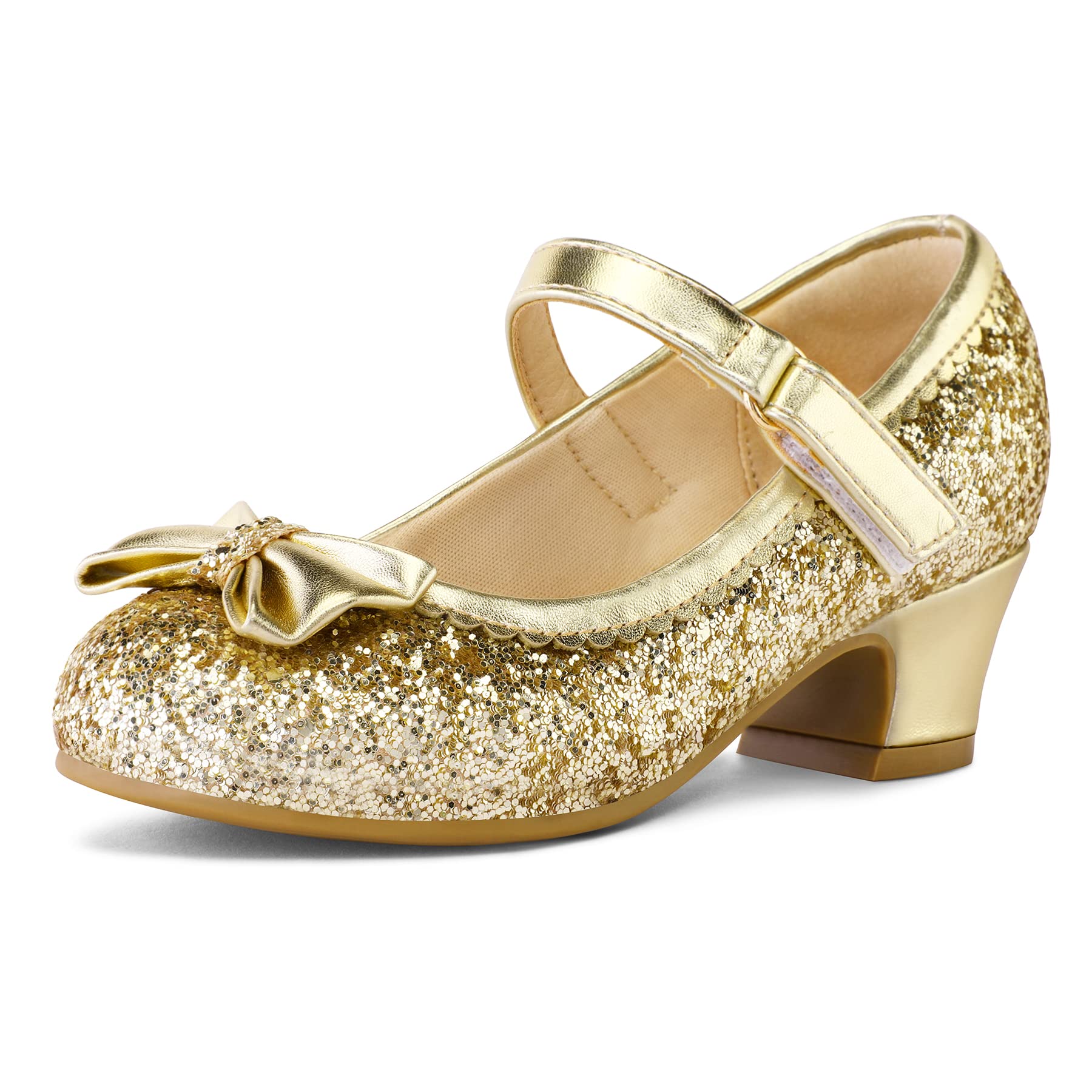 **SOLES ARE DIRTY AND SCRATCHED** K KomForme Girl's Dress Shoes Mary ...