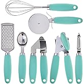 Amazon.com: COOK WITH COLOR Kitchen Gadget Set Copper Plated Stainless ...