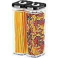 Amazon.com: DWËLLZA KITCHEN Pasta Storage Containers for Pantry ...