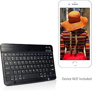 Amazon.com: Apple iPhone 8 Plus Keyboard, BoxWave [SlimKeys Bluetooth ...