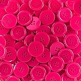 Amazon.com: 100 Pack 1 Inch Buttons Flatback Sewing Colored for Arts ...