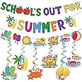 Amazon.com: School's Out for Summer Banner & Decorations - End of ...