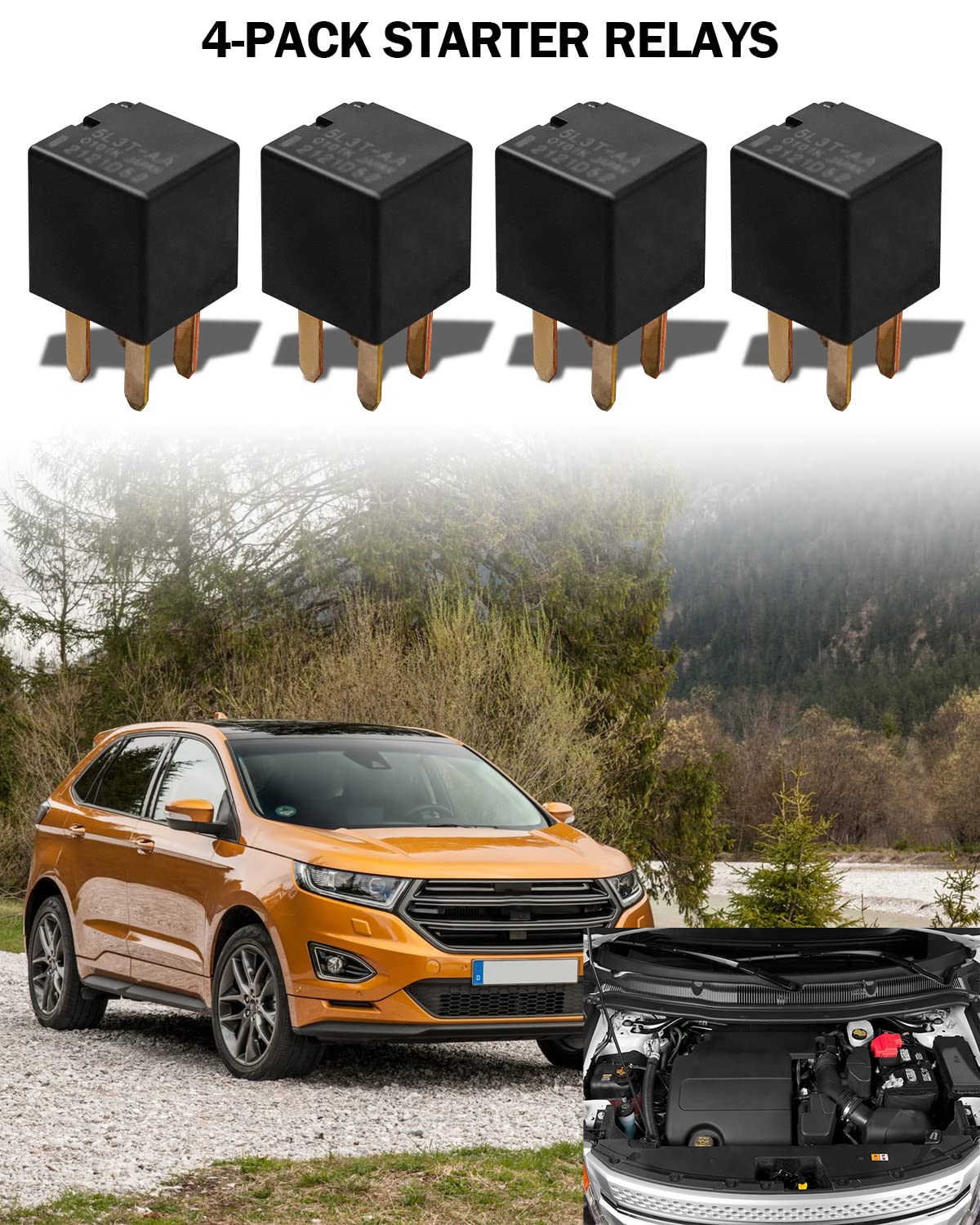 Mua 8T2T-CA 0101K Multi Purpose Relay Fit for Ford Mercury Lincoln ...