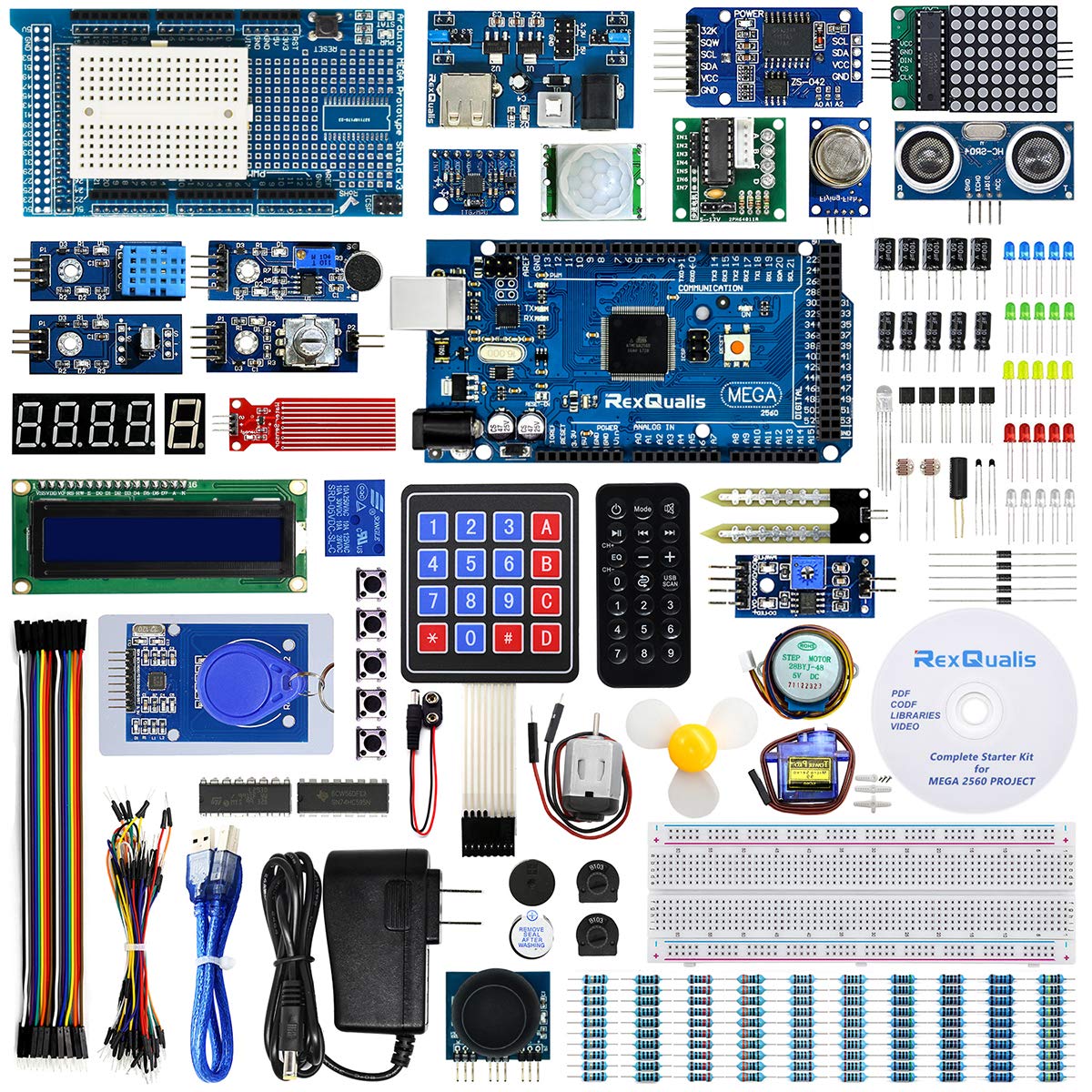 Mua Most Complete Starter Kit Base on Arduino MEGA 2560 w/Detailed ...