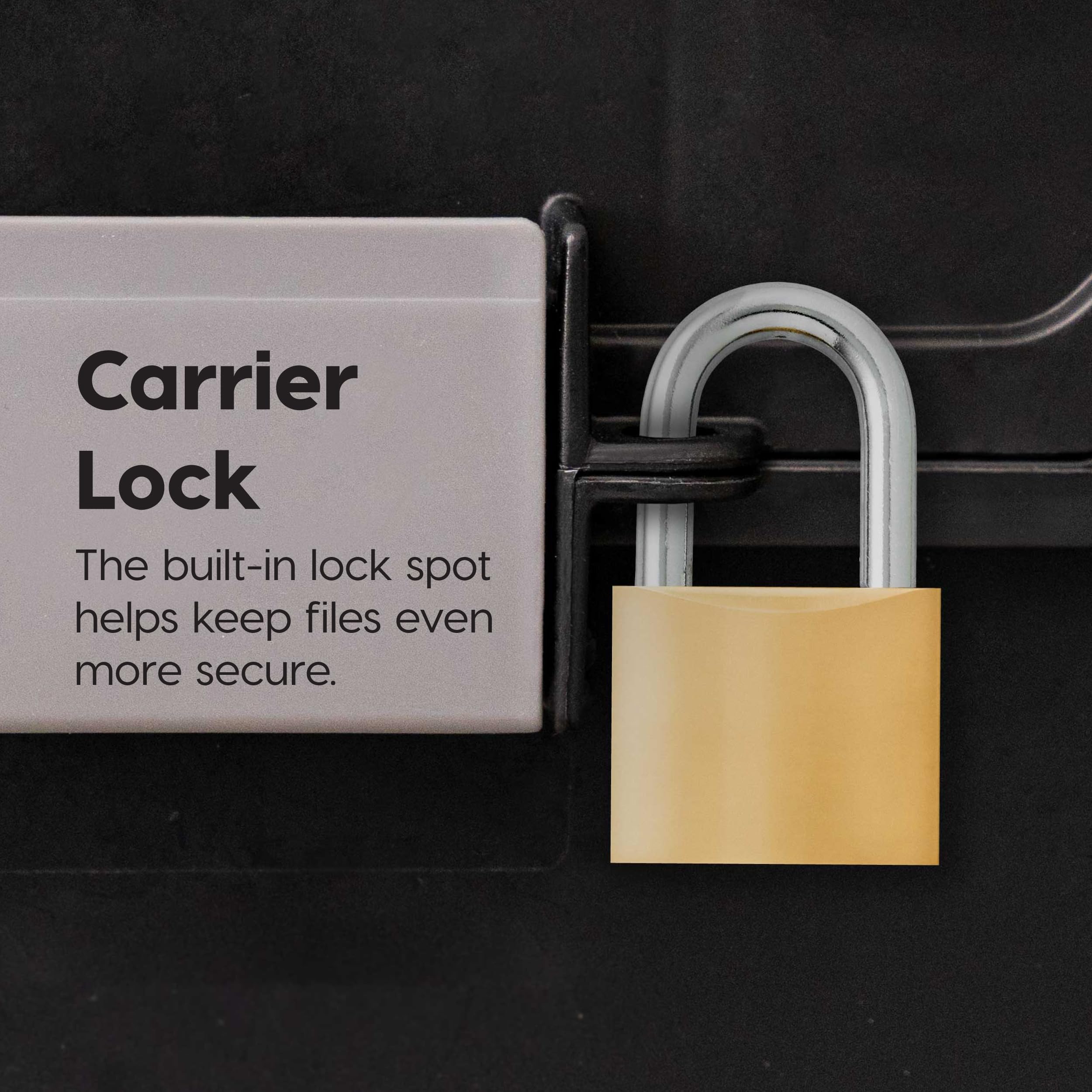 Mua IRIS USA File Box with Lid Portable File Organizer Plastic File Box ...