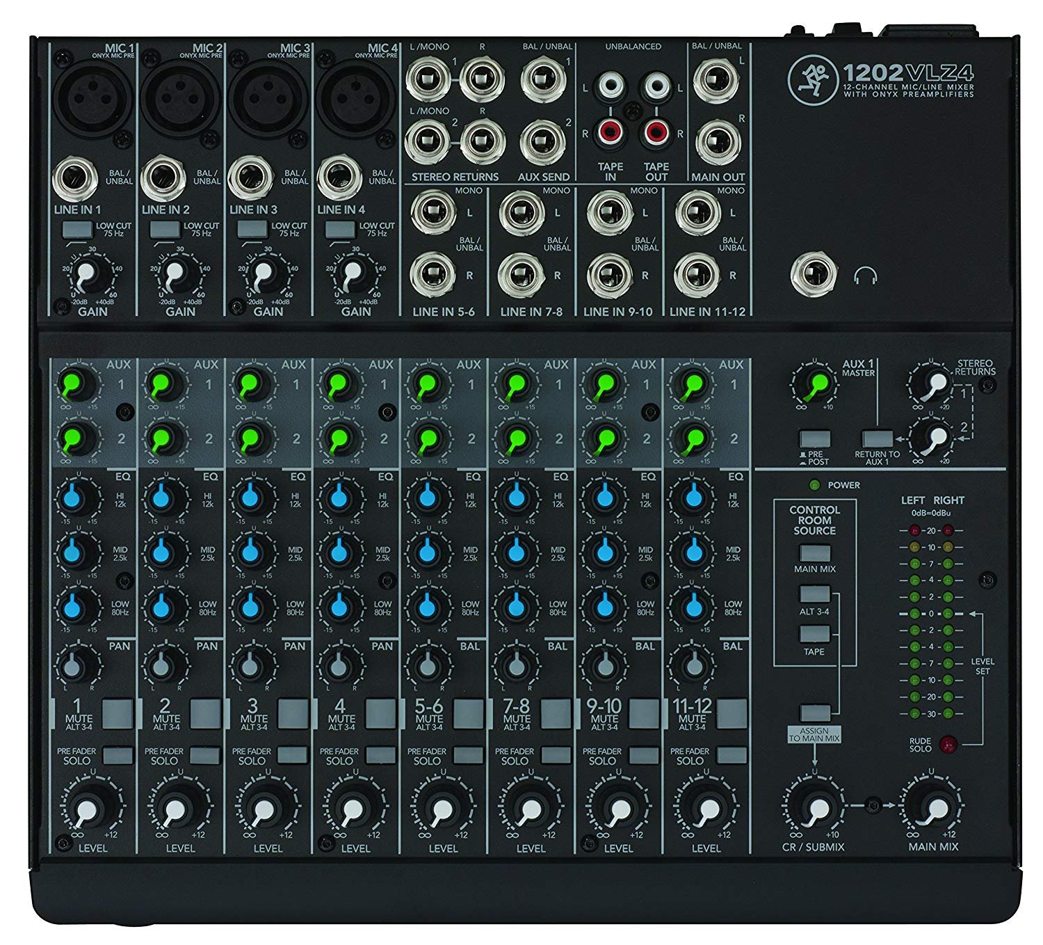 Mua 1202VLZ4 12-Channel Mixer trên Amazon Mỹ chính hãng 2024 | Fado