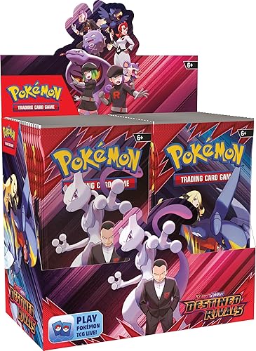 Pokemon TCG: Scarlet & Violet - Destined Rivals Booster Display Box ...