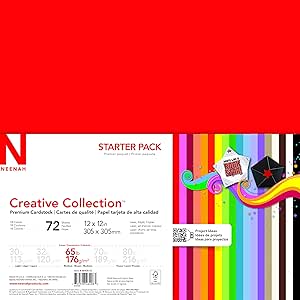 Neenah Creative Collection Classics Specialty Cardstock Starter Kit, 12 ...