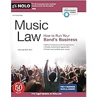 Amazon.com: Music Law: Run Your Band's Business: 9781413310566: Richard ...