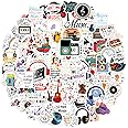 Amazon.com: Bewudy 100 Pcs Music Stickers Guitar Stickers, Funny Music ...