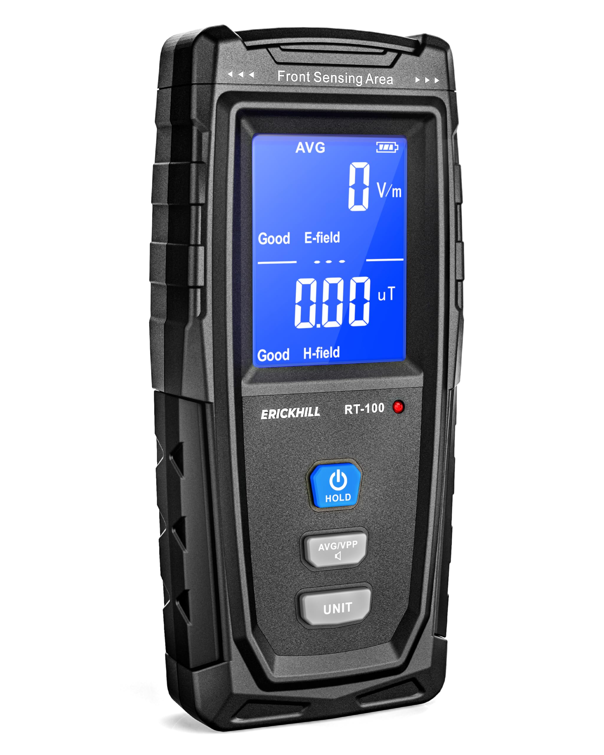 ERICKHILL EMF Meter, Rechargeable Digital Electromagnetic Field ...