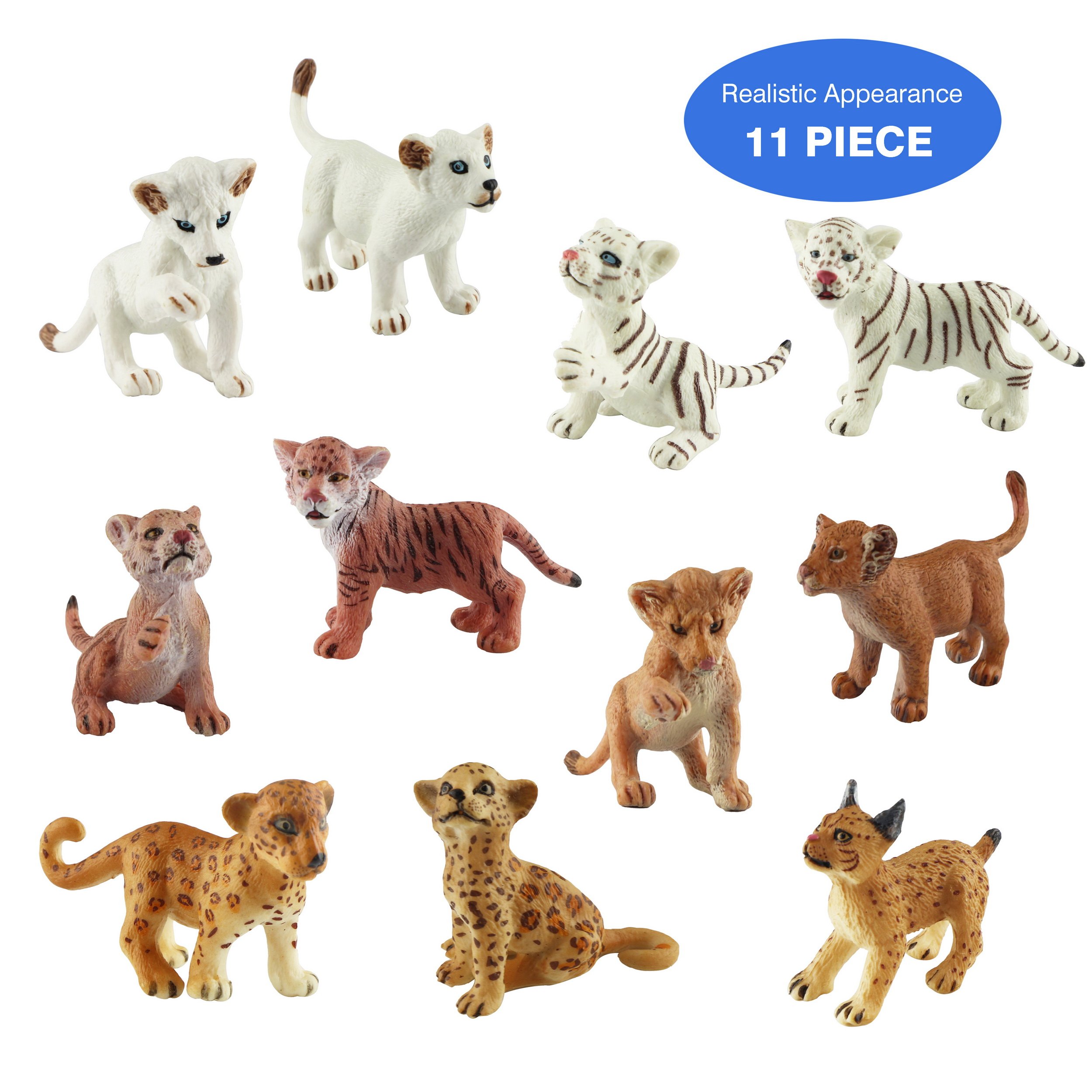 Amazon.com: Premium Big Cat Tattoos: Lion, Cheetah, Tiger, Jaguar ...