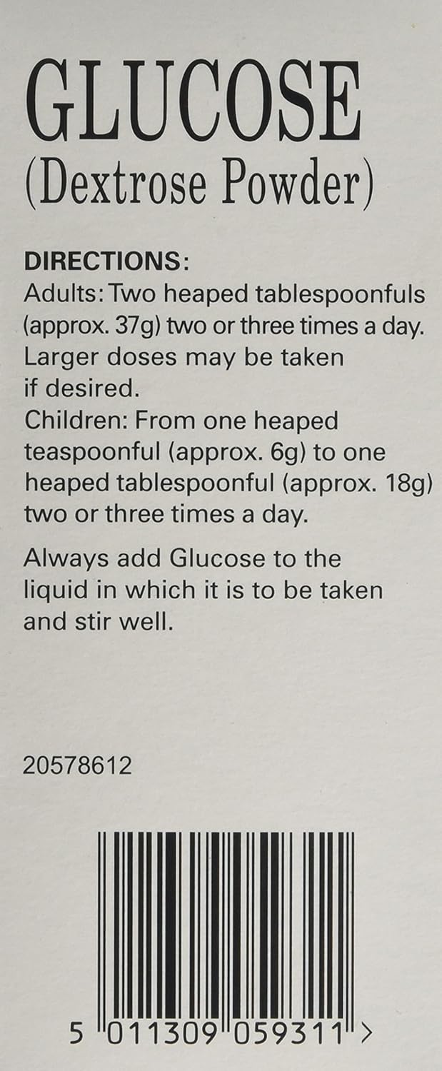 Foodgrade 500g Dextrose Glucose Powder (Random Color) – BigaMart