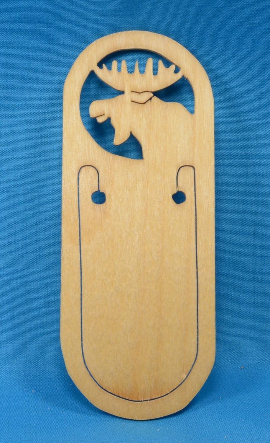 Amazon.com: Moose bookmark: Handmade