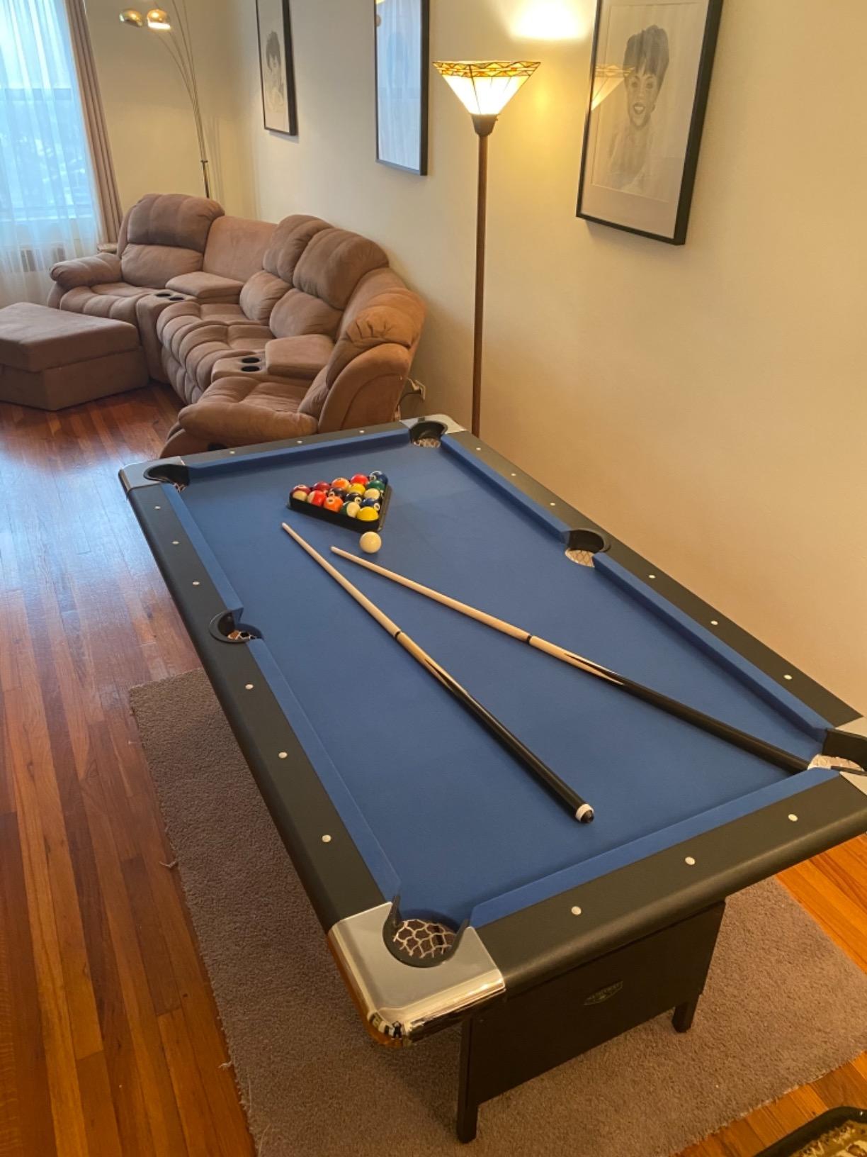 $15/mo - Finance Hathaway Fairmont Portable 6-Ft Pool Table for ...