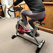 Amazon.com : SNODE Indoor Cycling Exercise Bike Trainer With 35lbs ...