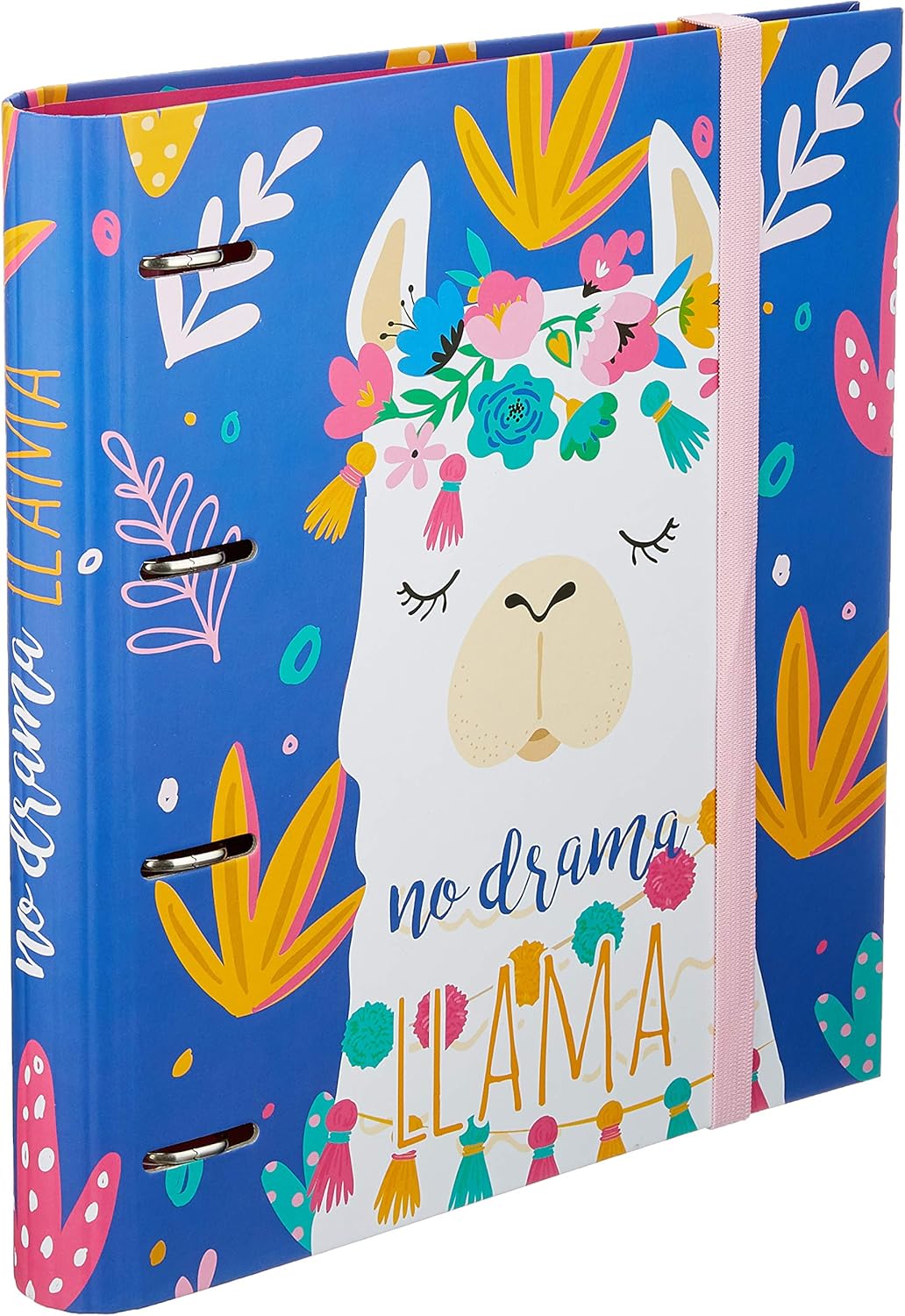 Official Llama Lovers 4 Ring Binder – Premium A4 Folder Ring Binder ...
