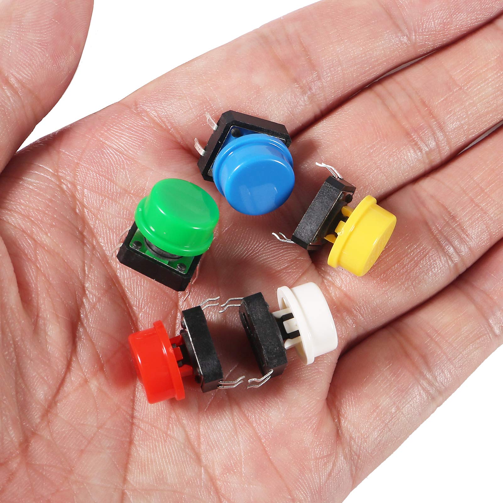 Mua 25pcs 12x12x7.3mm Momentary Tact Tactile Push Button Switch Touch ...