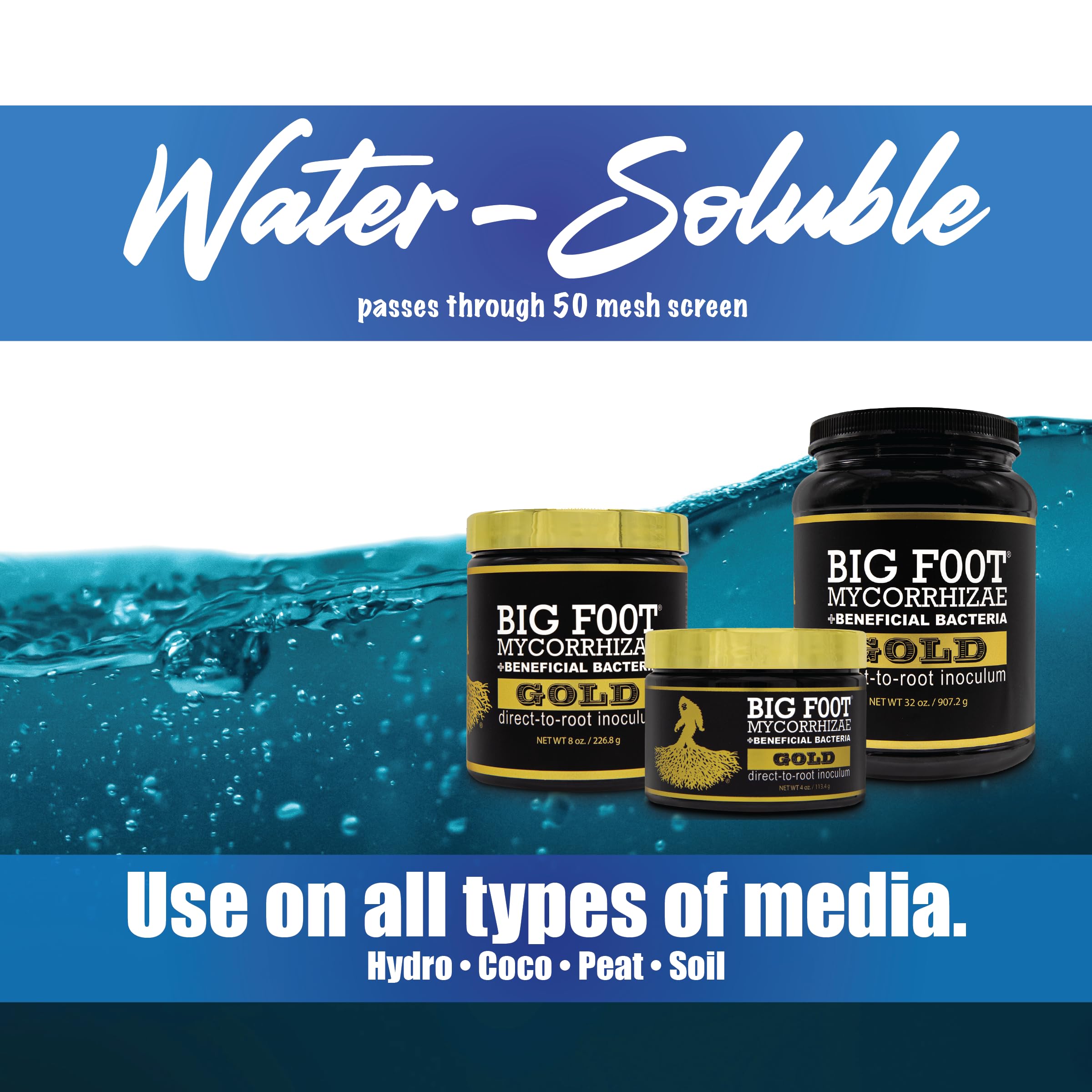 Mua Big Foot Gold Mycorrhizal Fungi - 127 x More Concentrated Than ...