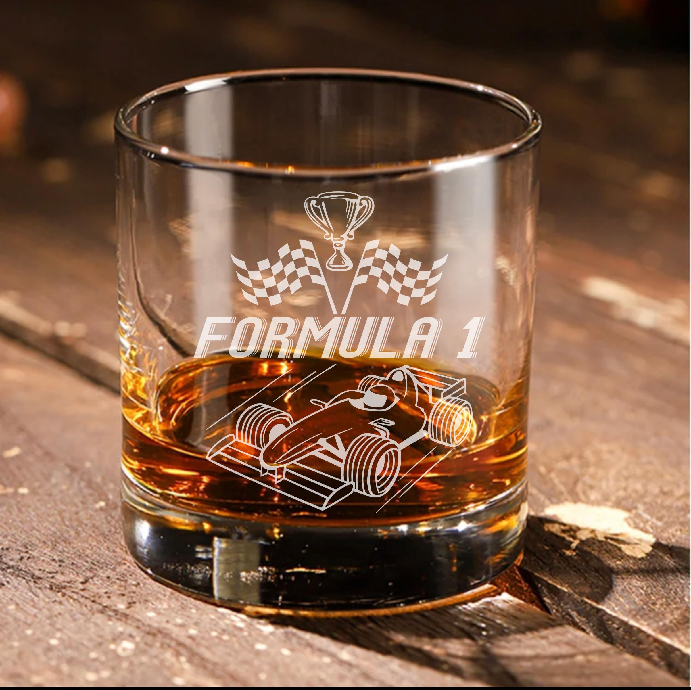 Formula 1 Engraved Whiskey Glass – Custom Race Car, Grand Prix, Speed ...