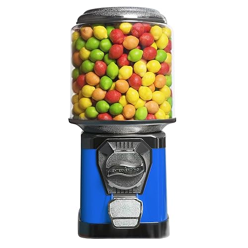 Gumball Machine for Kids - Blue Vending Machine with Cylinder Globe ...