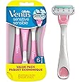 Amazon.com: Gillette Venus Sensitive Disposable Razors for Women with ...
