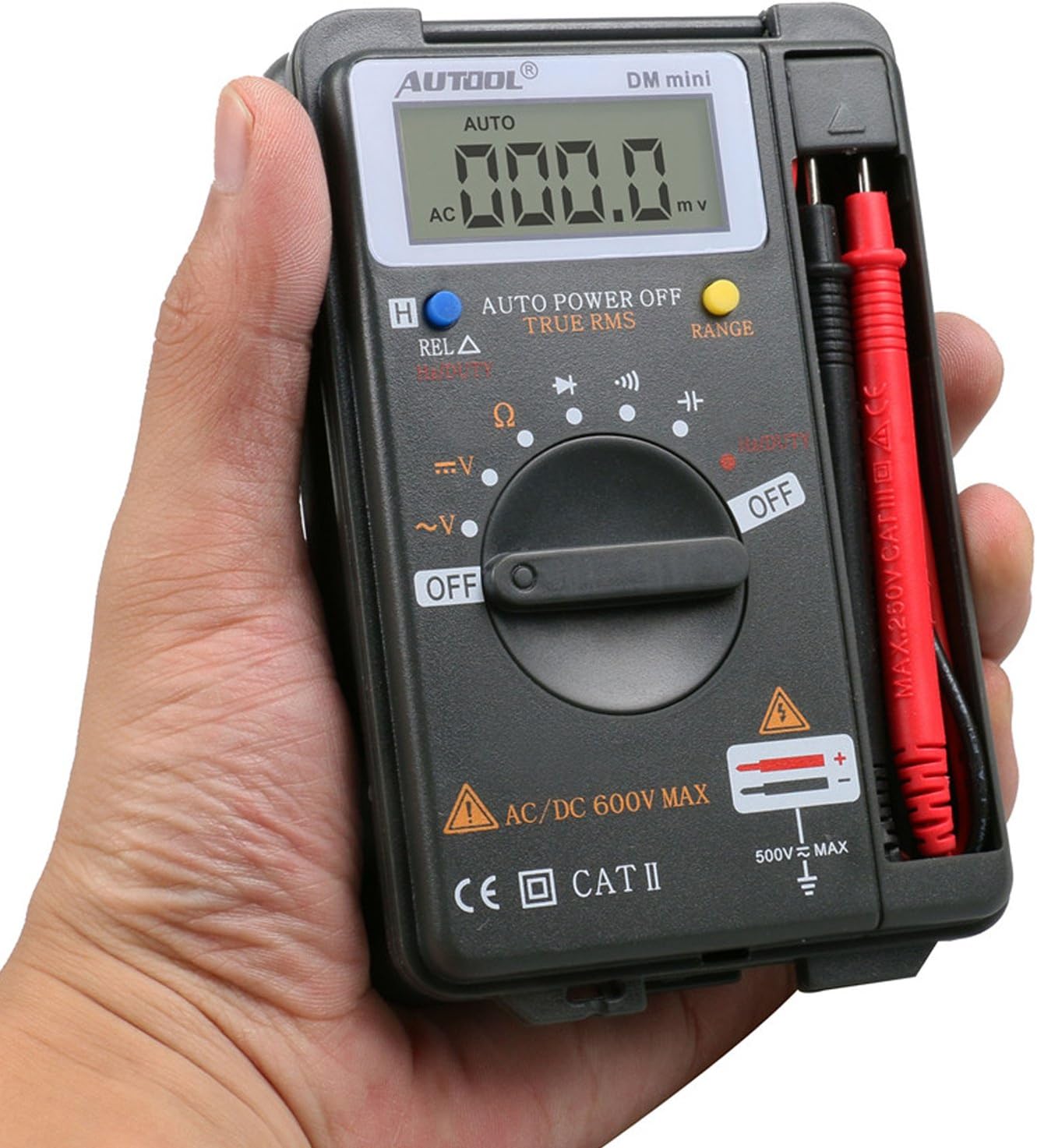AUTOOL DM mini DMM Integrated Personal Handheld Pocket Mini Digital ...