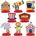 Amazon.com: HaPiBiDesign Carnival Circus Party Decorations - Honeycomb ...